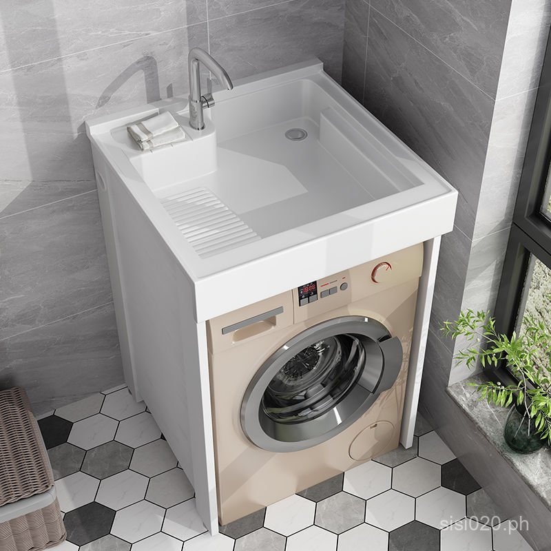 Washing Machine Cabinet with Wash Basin Companion Factory Wash Space ...
