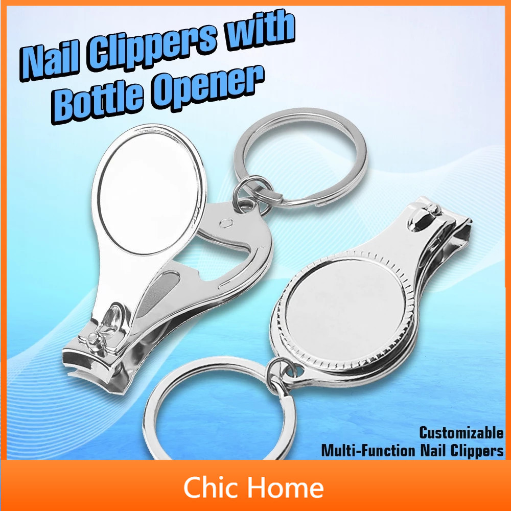 2 in 1 Nail Cutter With Opener Nail Scissors Manicure Tools Nail ...
