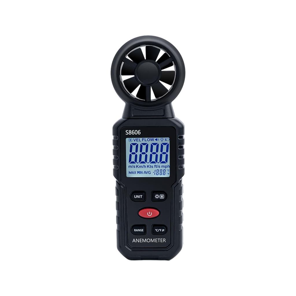 Mcbazel 3 in 1 Handheld Digital Anemometer Wind Meter, High Precision ...