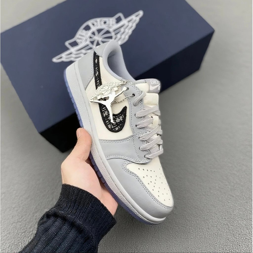 Jordan Air Jordan 1 Jordan aj1 Low-Top Dior Retro Basketball Shoes Men ...