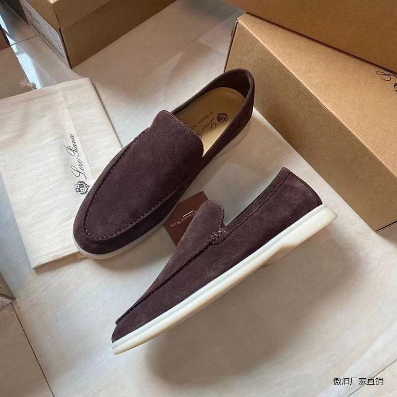 Loafers，LP，Genuine Leather，Couple Style，Flat Bottom，Casual Loafers Men ...