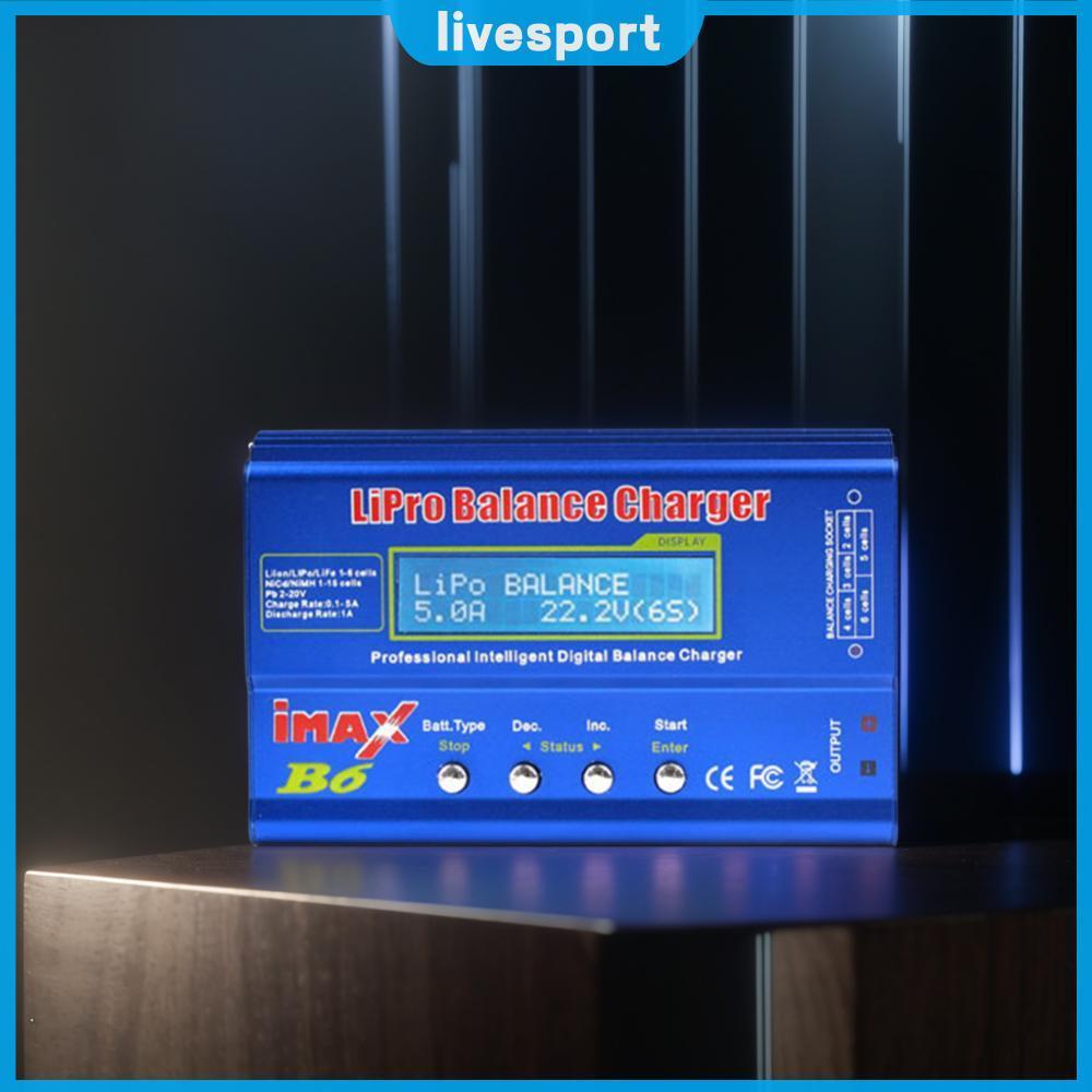 Lipo NiMh Li-ion Ni-Cd RC Battery Balance Digital Charger Discharger ...