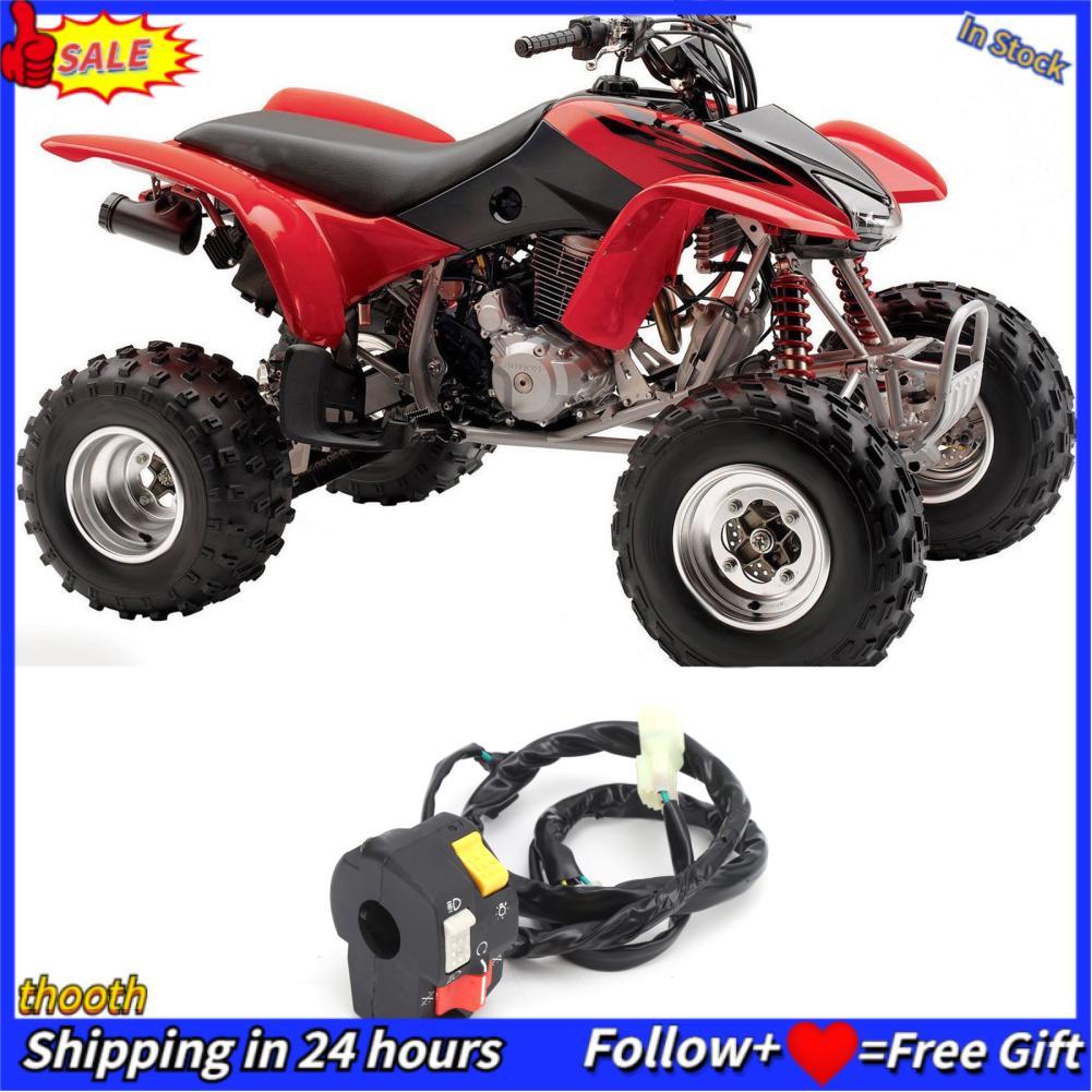 thooth Handlebar Switch Kill Start Stop Headlight Button Replacement ...
