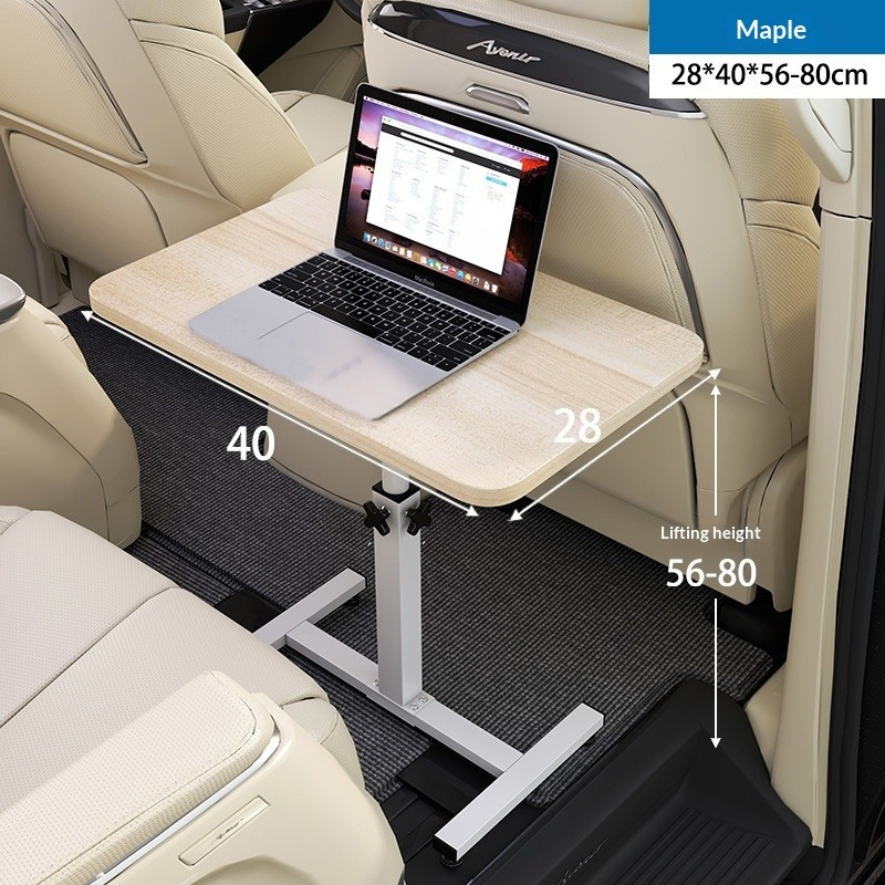 Car Small Table Board Foldable Dining Table Car Co-pilot Front Rear ...