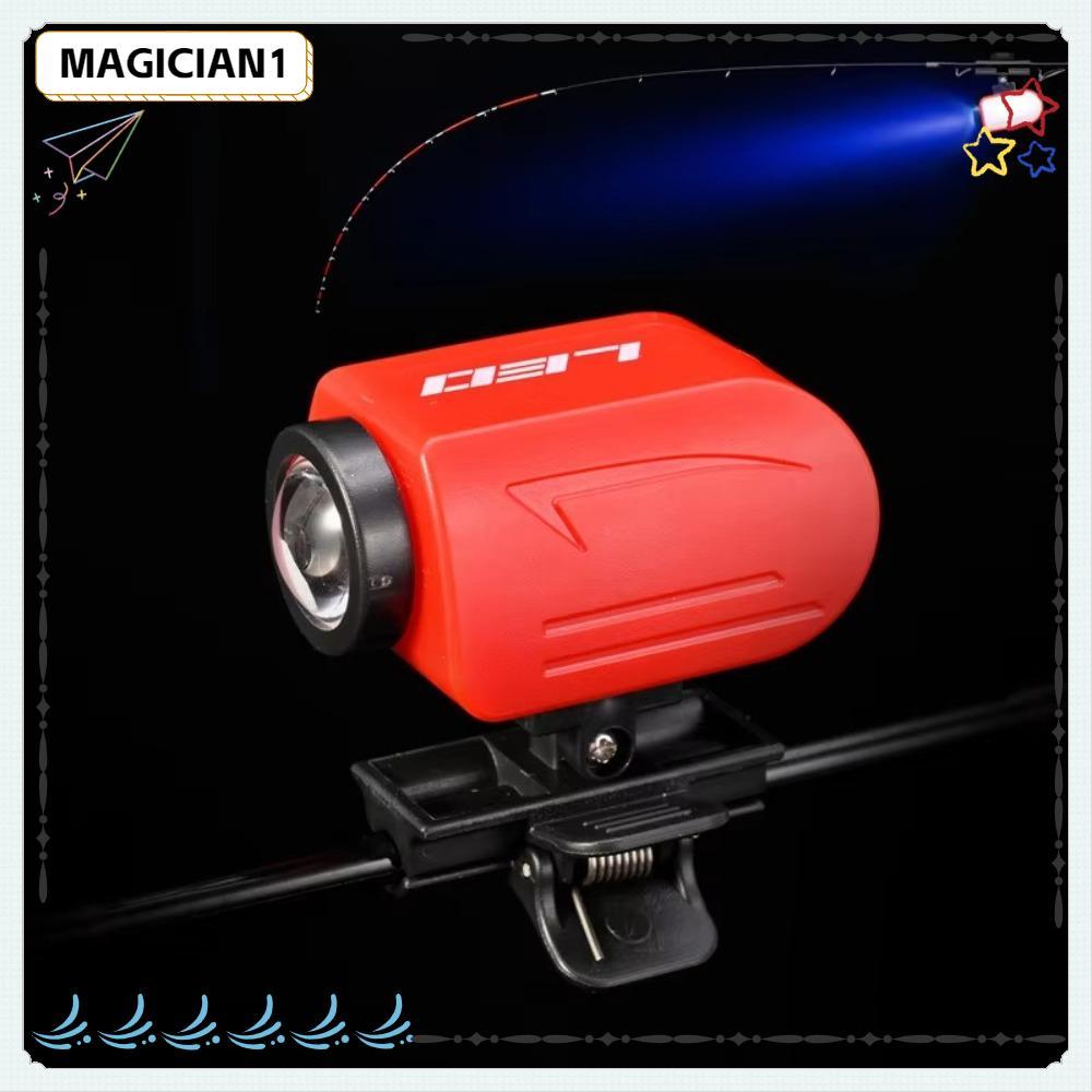 MAGICIANPH LED Mini Fishing Rod Flashlight, USB Rechargeable Vibration ...