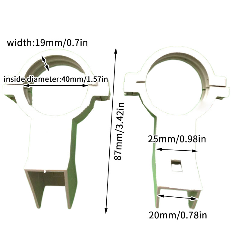 Pro Thickened Plastic Band LNB Holder For Satellite Dishes 20Mm Plastic ...