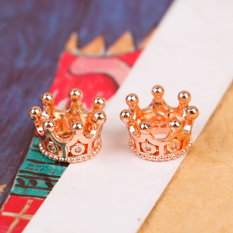 [OVictory] 2pcs 1:12 Dollhouse Miniature Mini Metal Crown Model Toys ...