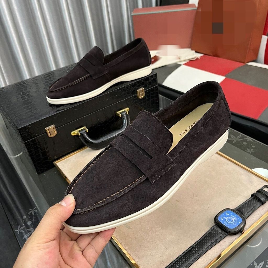 European Foreign Trade LP Men's and Women's Loafers Genuine Leather ...
