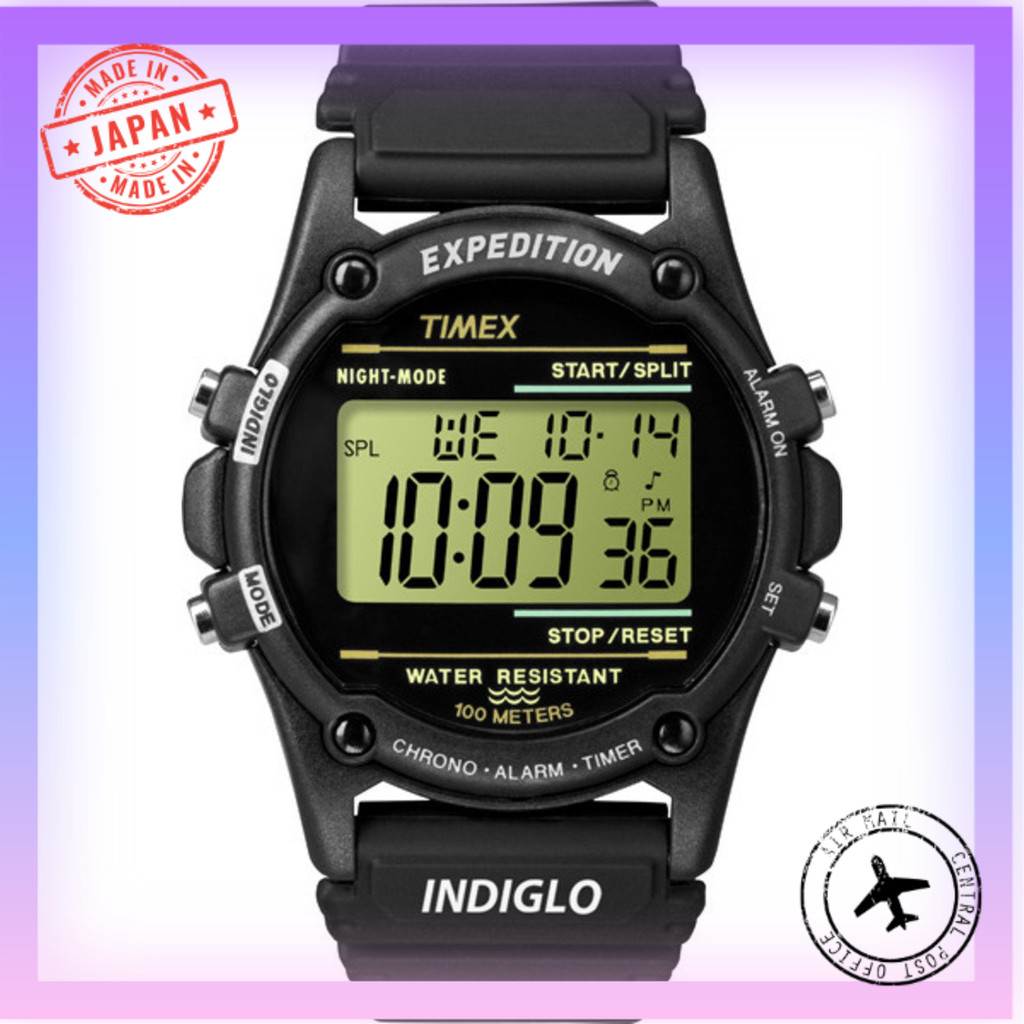 Timex Atlantics 100 Digital Watch/Black (Parallel Import) | Shopee ...
