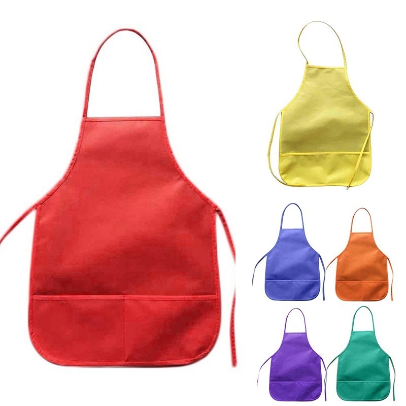 Trendy Non Woven Aprons for Kids in Art Classes and Culinary Adventures ...