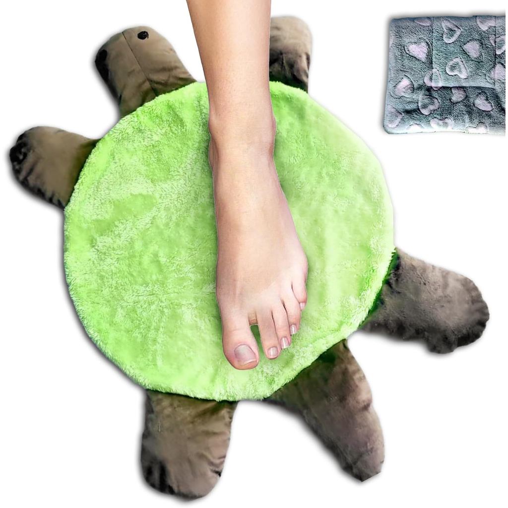 Floor Turtle Foot Mop, 4 Sizes Cute Double-Sided Turtle-Shaped Floor ...
