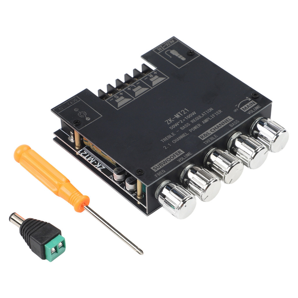 【HYST HOT】ZK-MT21 AUX -compatible Power AmplifierBoard 2.1 Channel ...