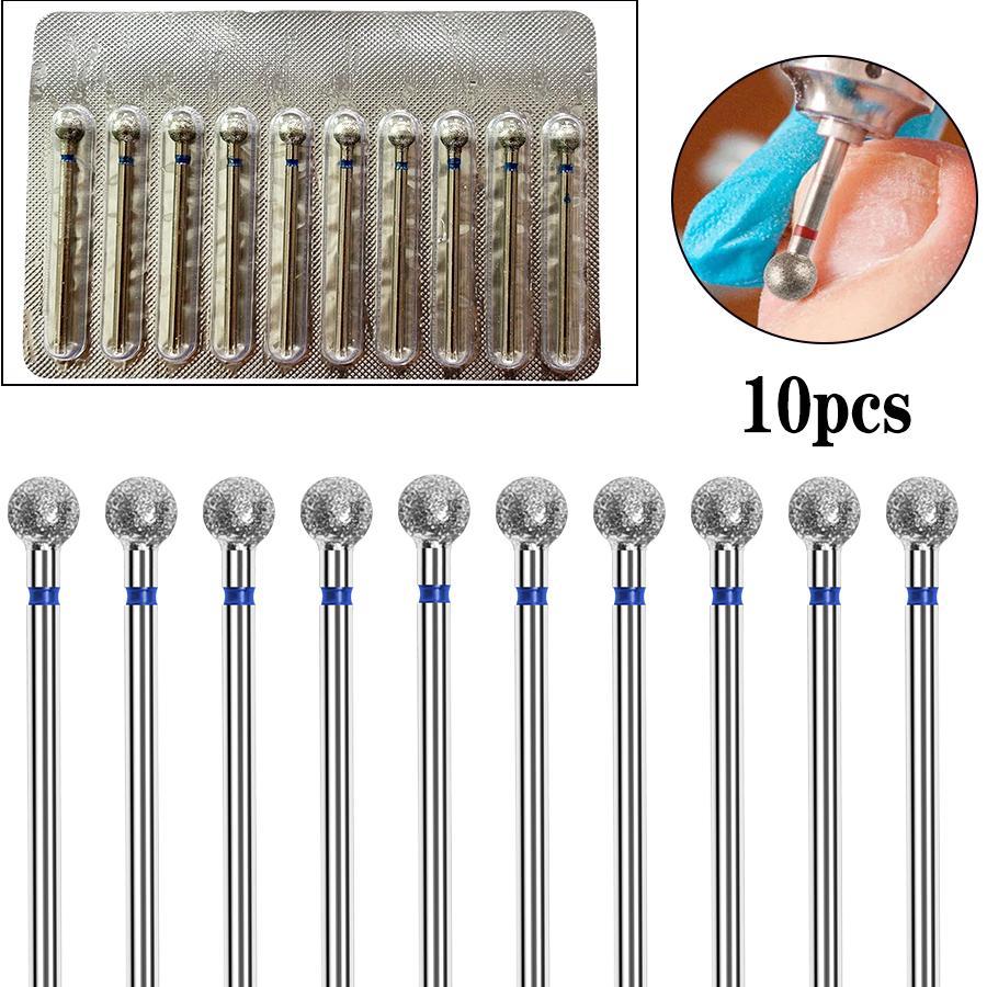 Professional Cuticle Remover 5.0mm Nail Drill Bits for Pedicure ...