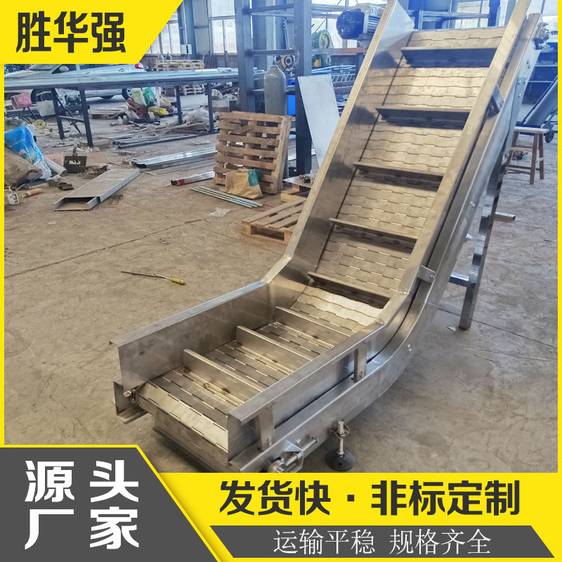 Food Processing Fruit and Vegetable Cleaning Conveyor Belt Feeding Ramp ...