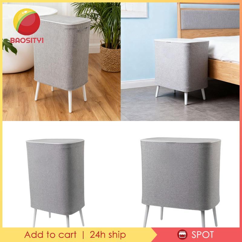 [Baosity1] Foldable Laundry Basket Tall Laundry Hamper with Flip Lid ...