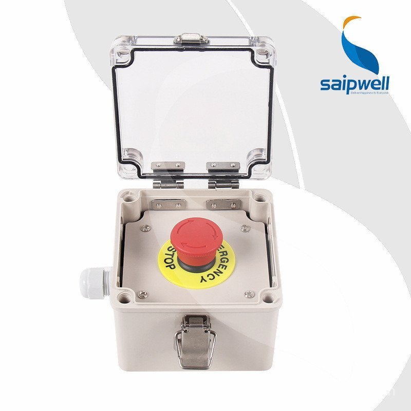 SW-1A1212 Hinge Latch Emergency Stop Button Box Subway Section ...