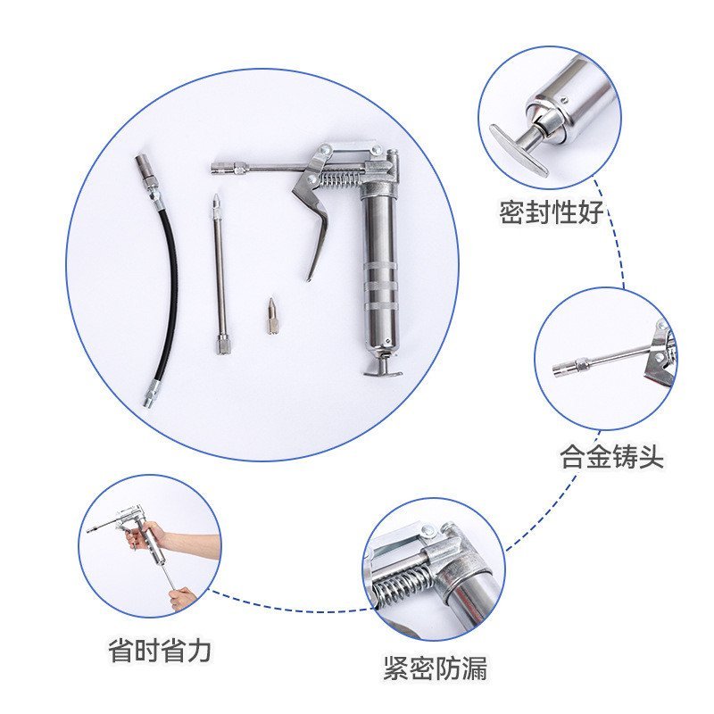 Grease Gun Mini Manual Automatic Lubricant High Pressure Mini Grease ...