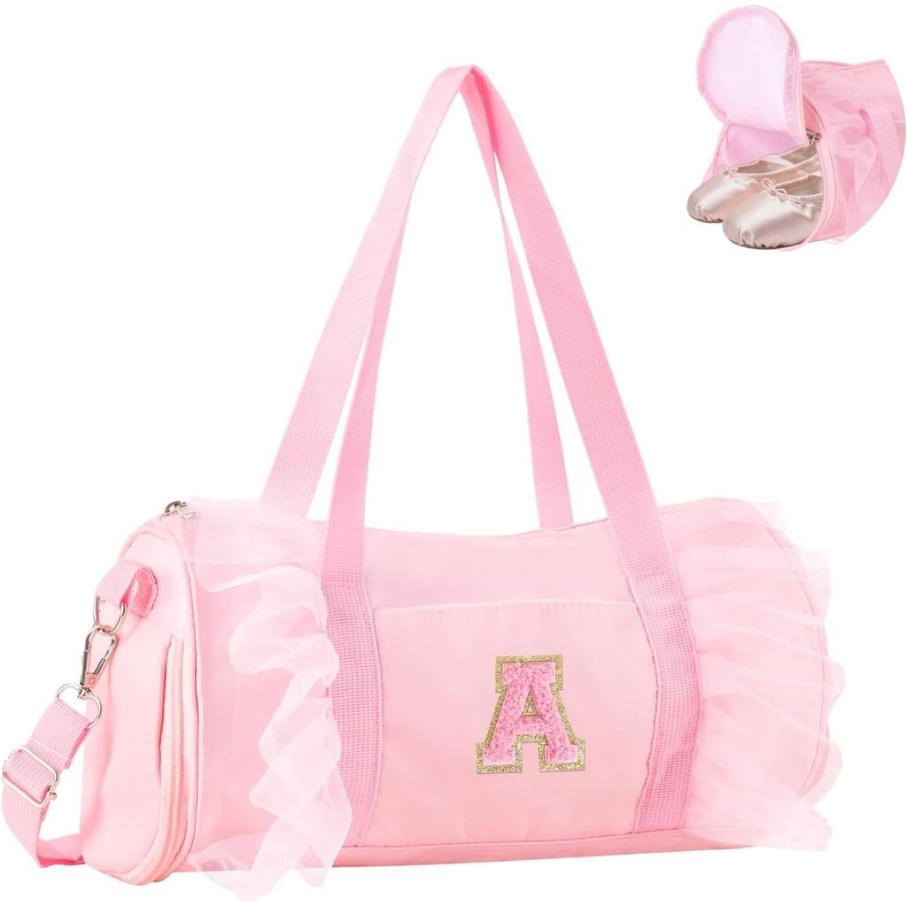 Personalized Initial Dance Bag for Girls, Small Lace Gym Sport Yoga ...
