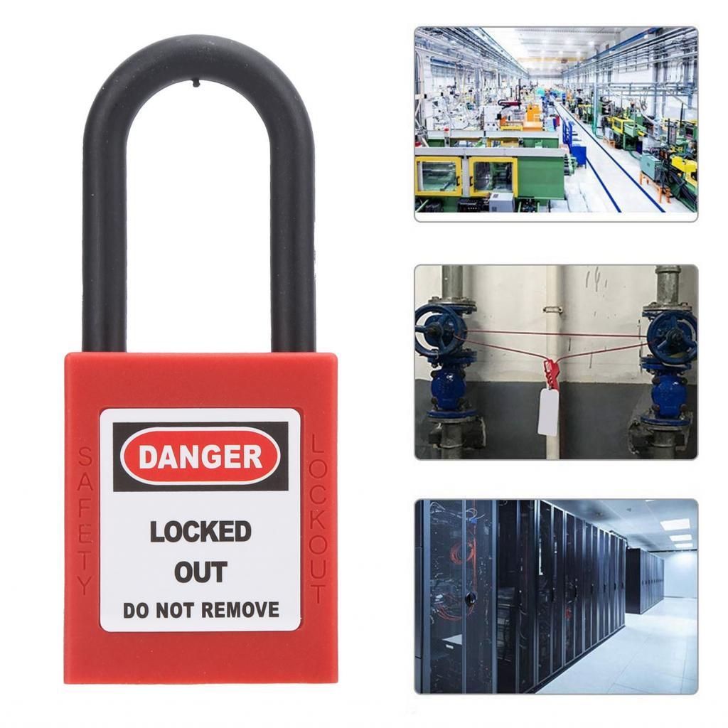apill Lockout Tagout Locks Safety Padlock 1.8 X 1.6 0.8in Nylon Lock ...