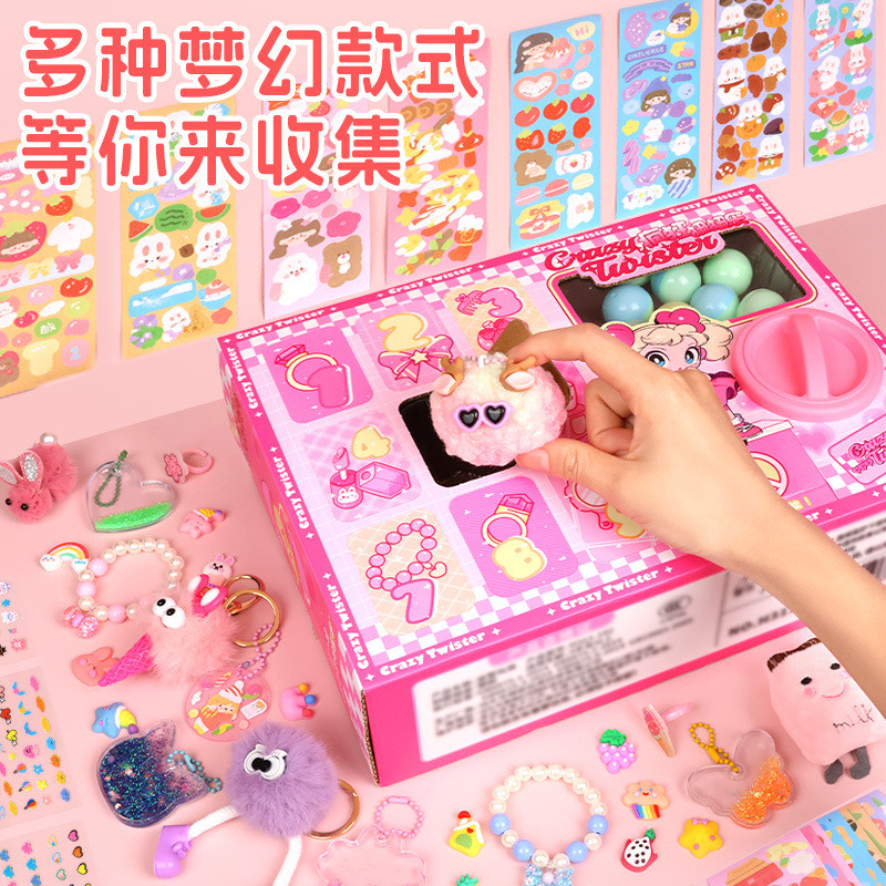 Dongdongle Gashapon Machine Mystery Box Doll Surprise Toy Sticker Goo ...