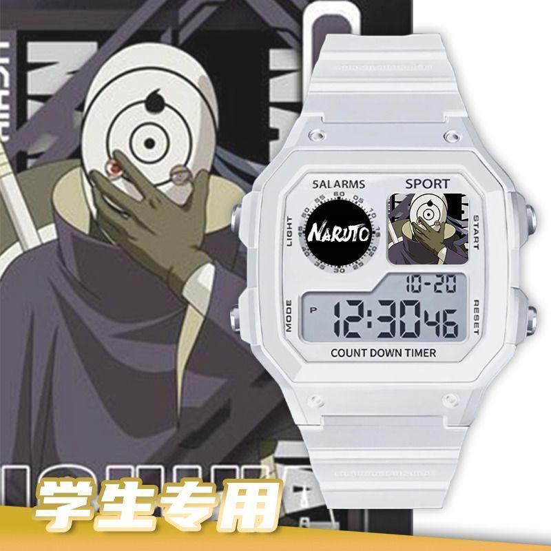 Uchiha Watch Naruto Uzhihwa Sasuke Kazuo Naruto Watergate Cartoon Watch ...