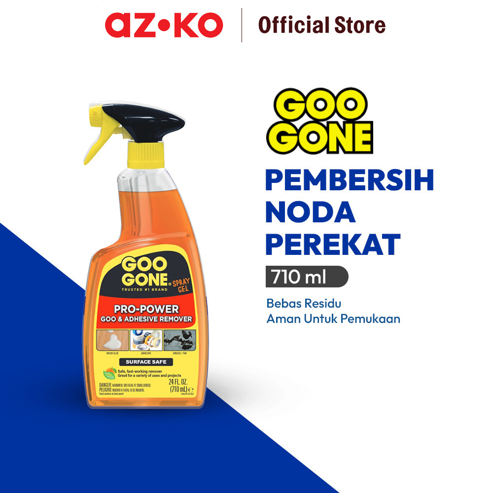 AZKO Goo Gone 710 ML Gel Cleaner Plaster & Label Glue Cleaner Plaster ...