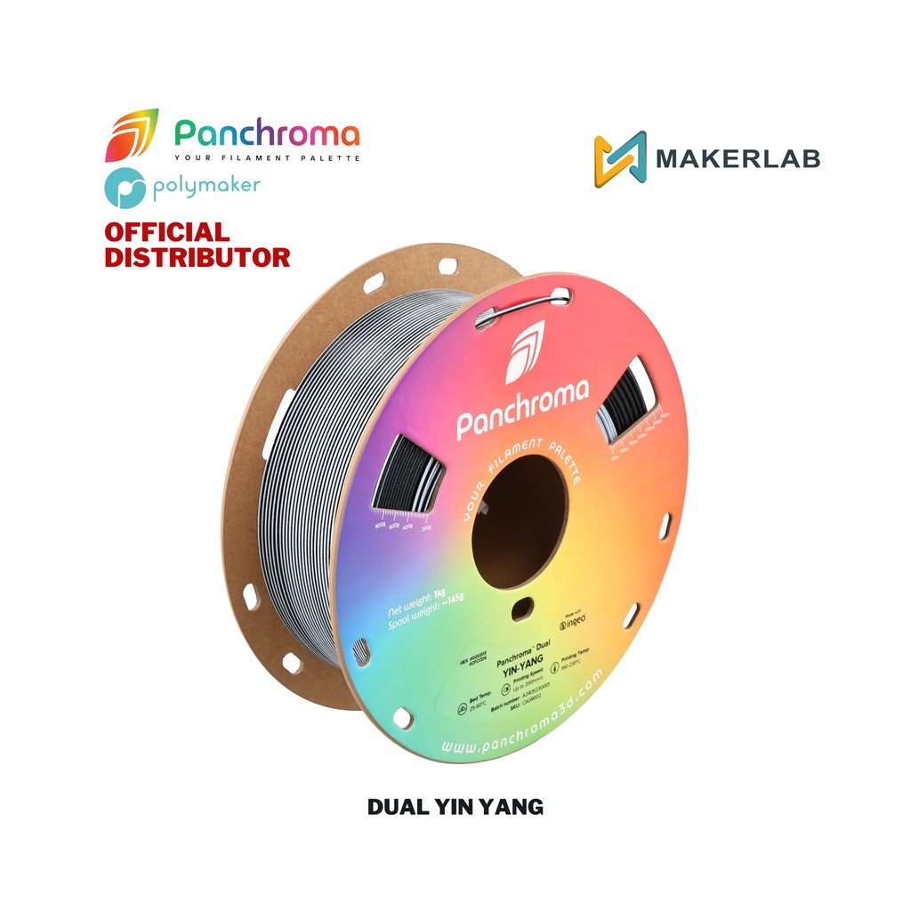 Polymaker Panchroma Dual Special PLA FIlament 1.75mm 1kg for 3D Printer ...