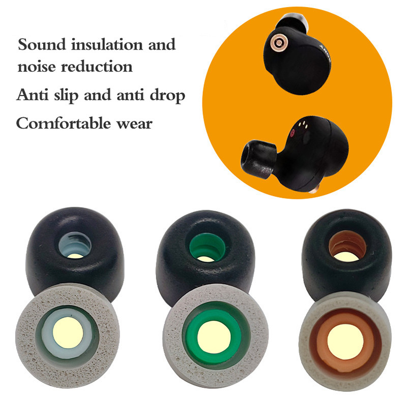 ZUP 1 Pair Protective Earbuds Anti-allergic Ear Plugs for Sony WF ...
