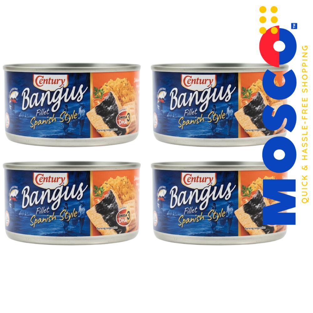 CENTURY Bangus Fillet Spanish-Style | 184g x 4 | Shopee Philippines