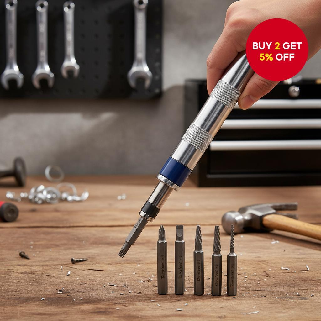 6 in 1 Impact Screwdriver Set for Efficient Automotive Repairs and ...