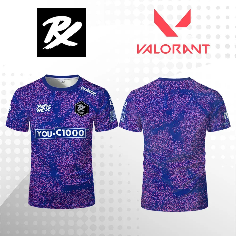 2025 New VALORANT ESports Pro League Team Uniform – PRX (Paper Rex ...
