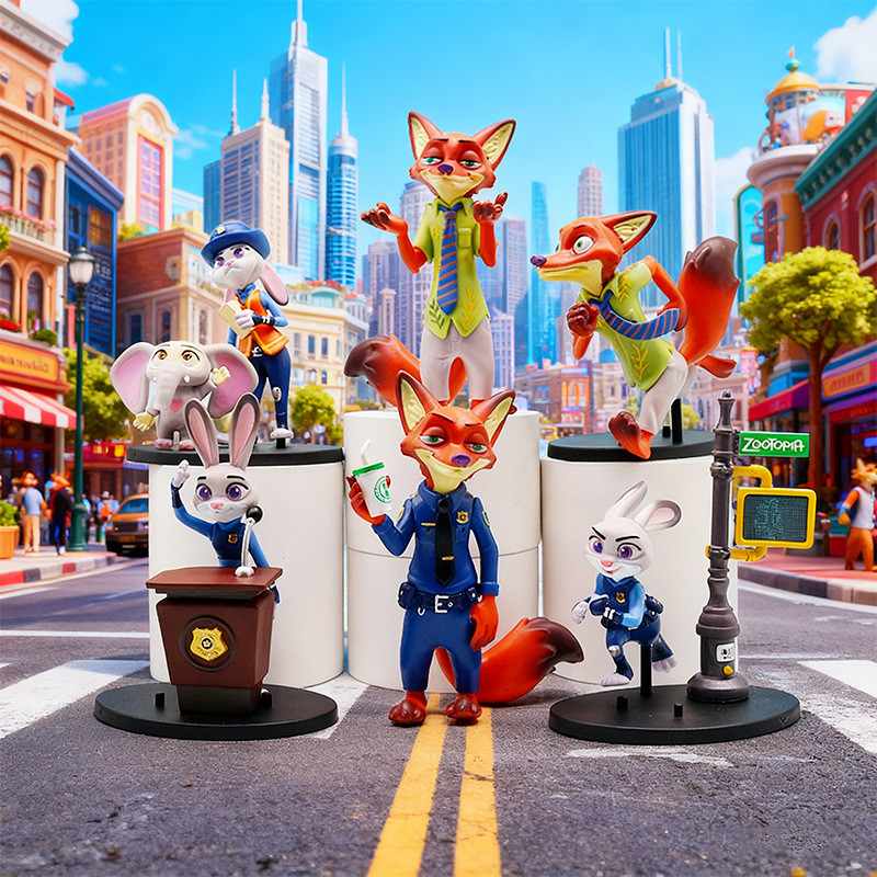 Crazy Zoo City Metropolitan Rabbit Metropolitan Rabbit Officer Judy Fox ...