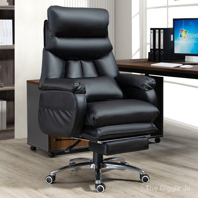 Genuine Leather Executive Chair Business President Office Chair ...
