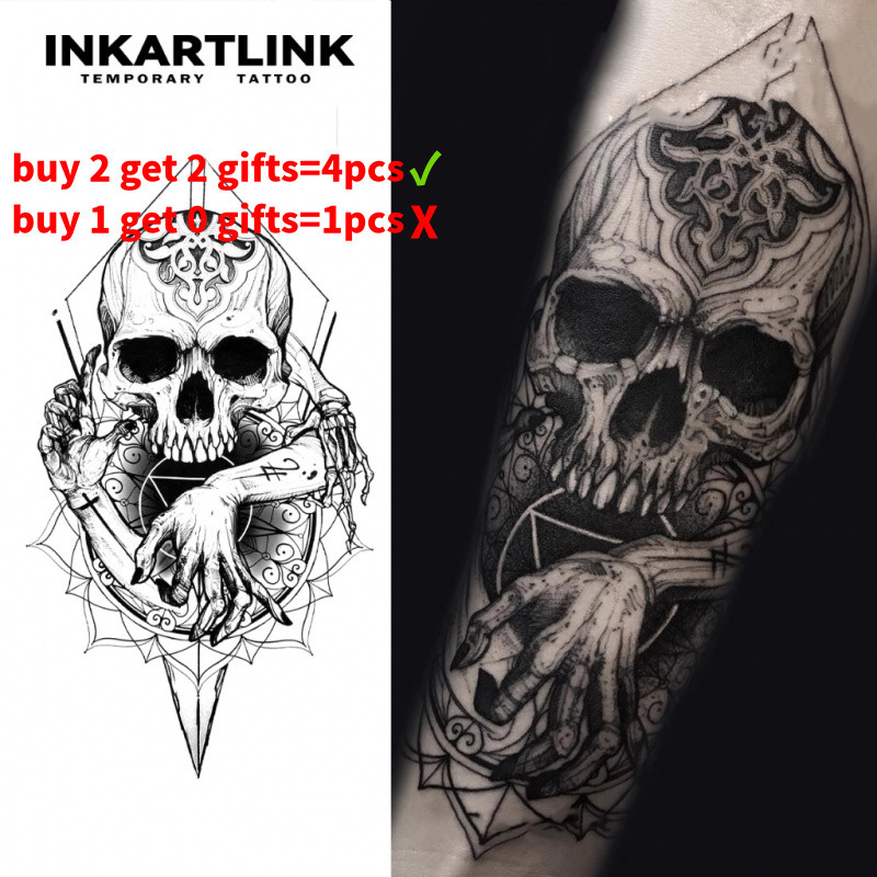 INKARTLINK Magic Tattoo, Waterproof, Semi-permanent, Long-lasting ...
