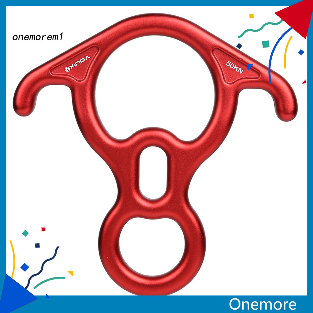 ONEM Outdoor Climbing Rappel Belay Gear Figure 8 Bent Ear Rescue ...
