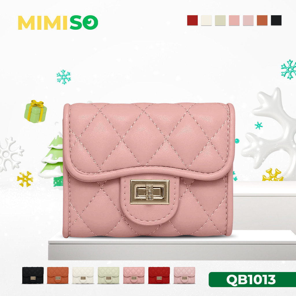 MIMISO Multi -Fold Woman Wallet Cute Delicacy Foldable Multi Case ...