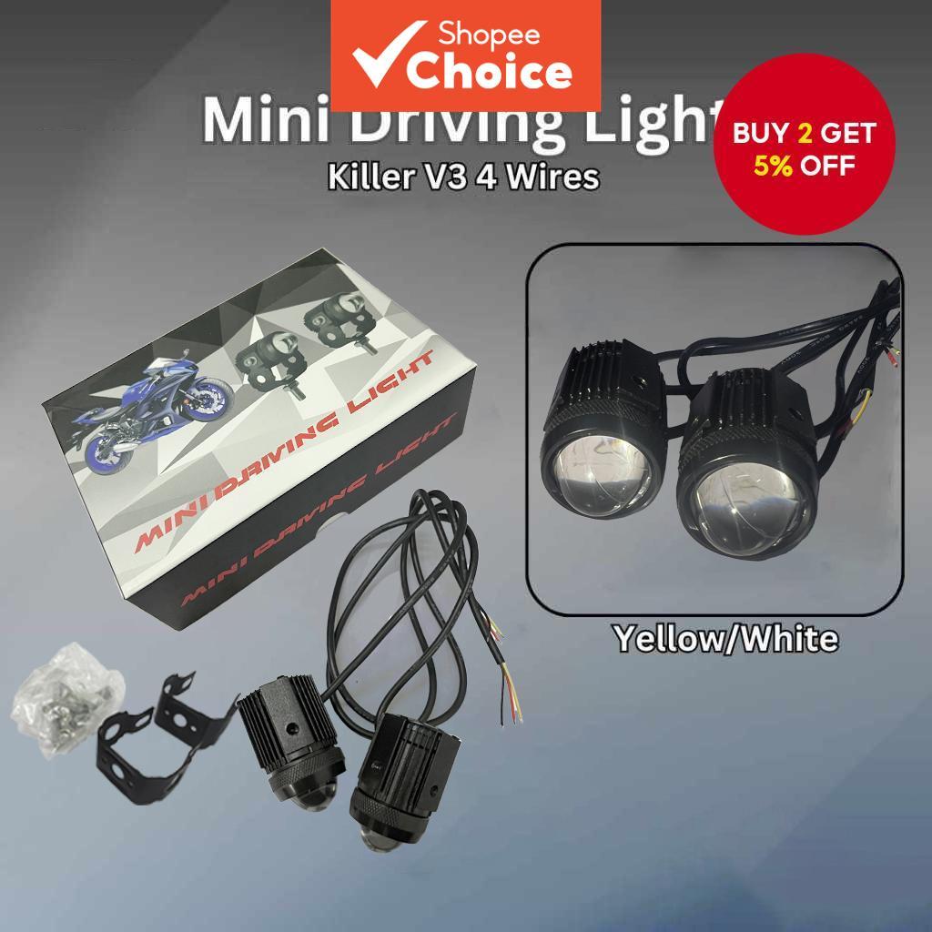 LED Spot Light V1 Car MINI DRIVING LIGHT 3 wires v1 killer Car Lamp ...
