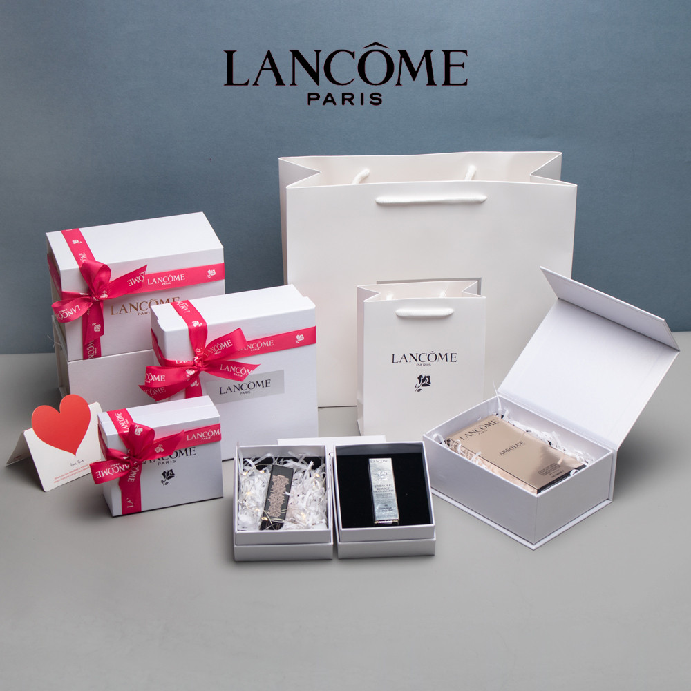 gift box box for gift packaging gift with box Counter Lancome ...