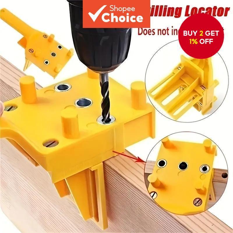 One Pieces Handheld Drill Guide Hole Saw Woodworking Dowelling Jig ...