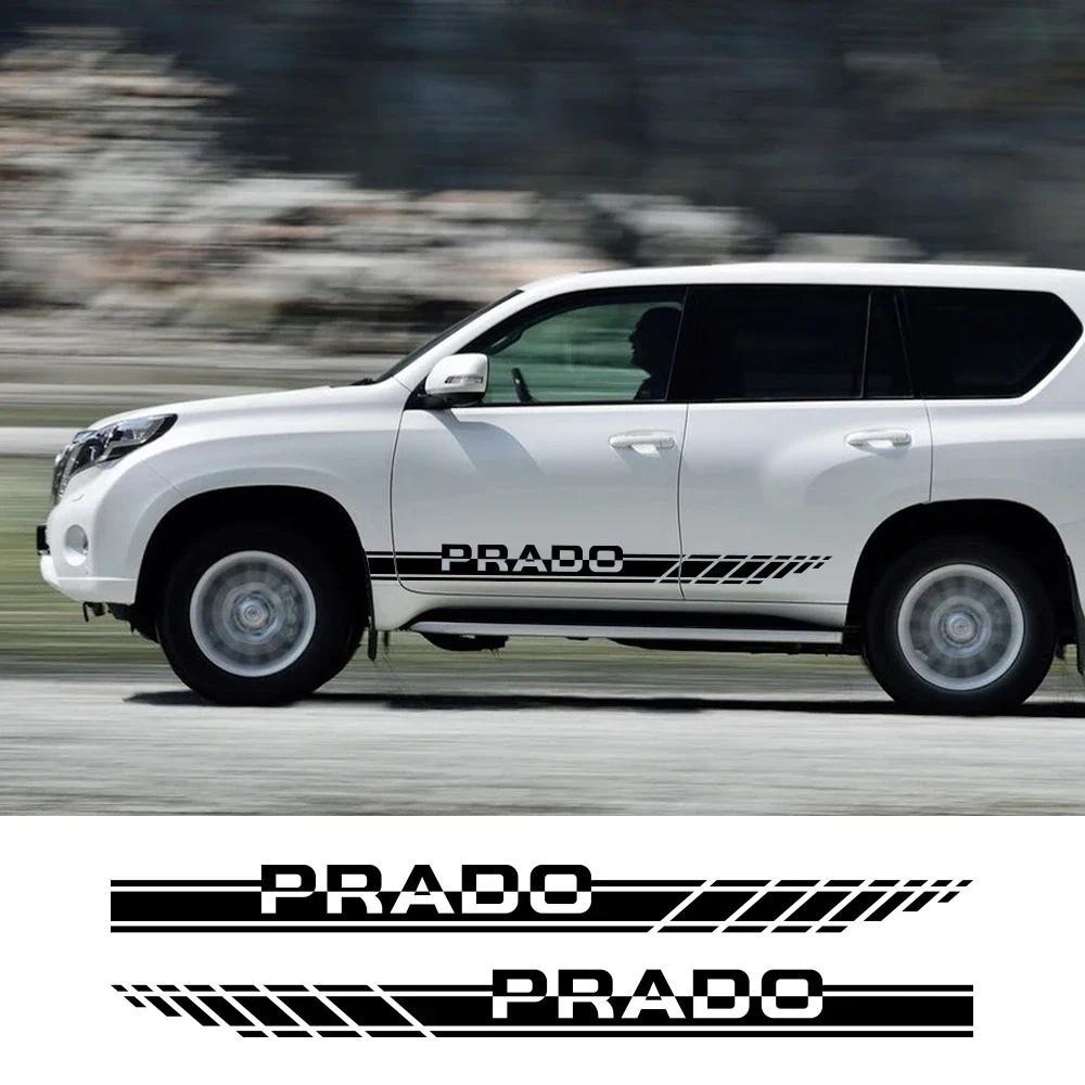 For Toyota Prado 78 90 95 120 150 J90 J120 Car Stickers Auto Door Side ...