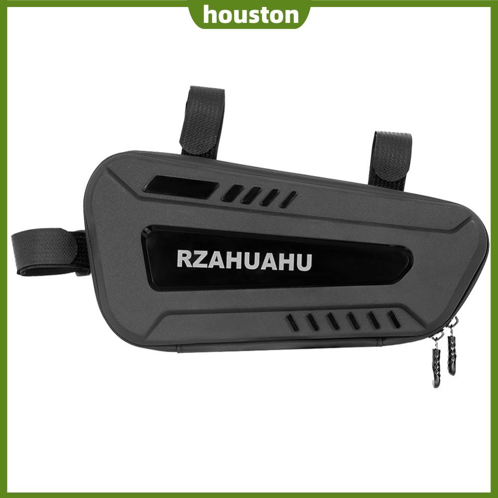 ⚡24H⚡ Bicycle Top Tube Bag Waterproof Cycling Pouch Hard Shell Bicycle ...