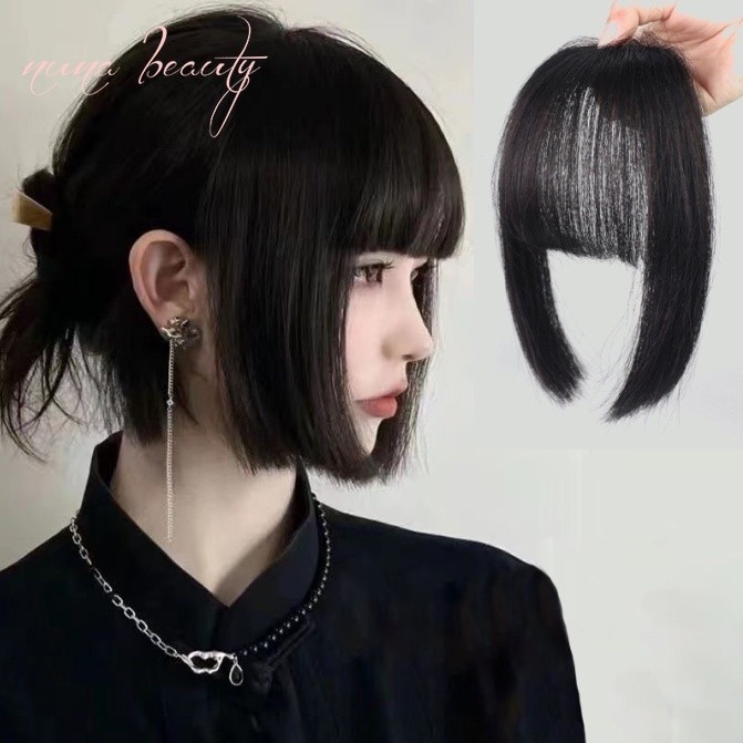 Princess Wig Clip Princess Bangs Top Front Neat Hair Bangs for Anime ...