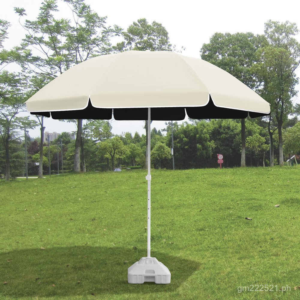 Fiber Stall Umbrella Black Vinyl Umbrella Large Umbrella Sun Protection ...