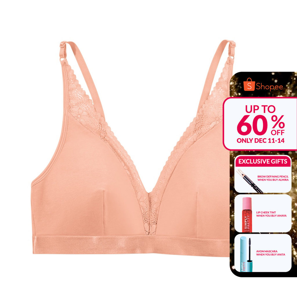 Avon Fashion Classic Maya Non-wire Fresh Fit Moulded Bra - 36A | Shopee ...