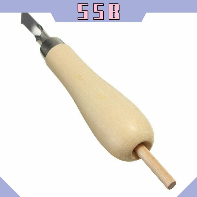 Lino Block Cutting Rubber Stamp Carving Tools with 5 Blades Bits for ...