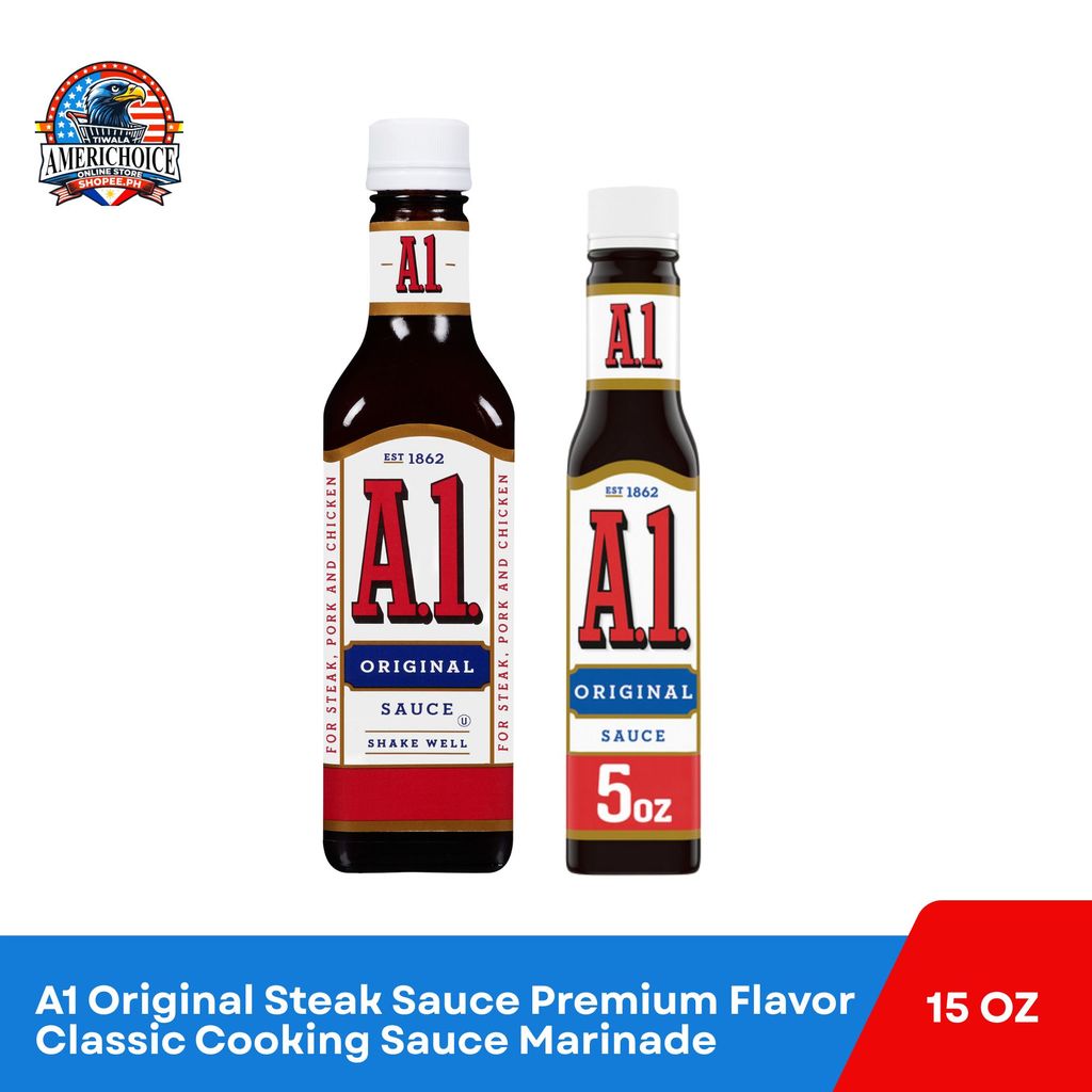 A1 Original Steak Sauce 142g USA Imported / 425g – Premium A1 Flavor ...