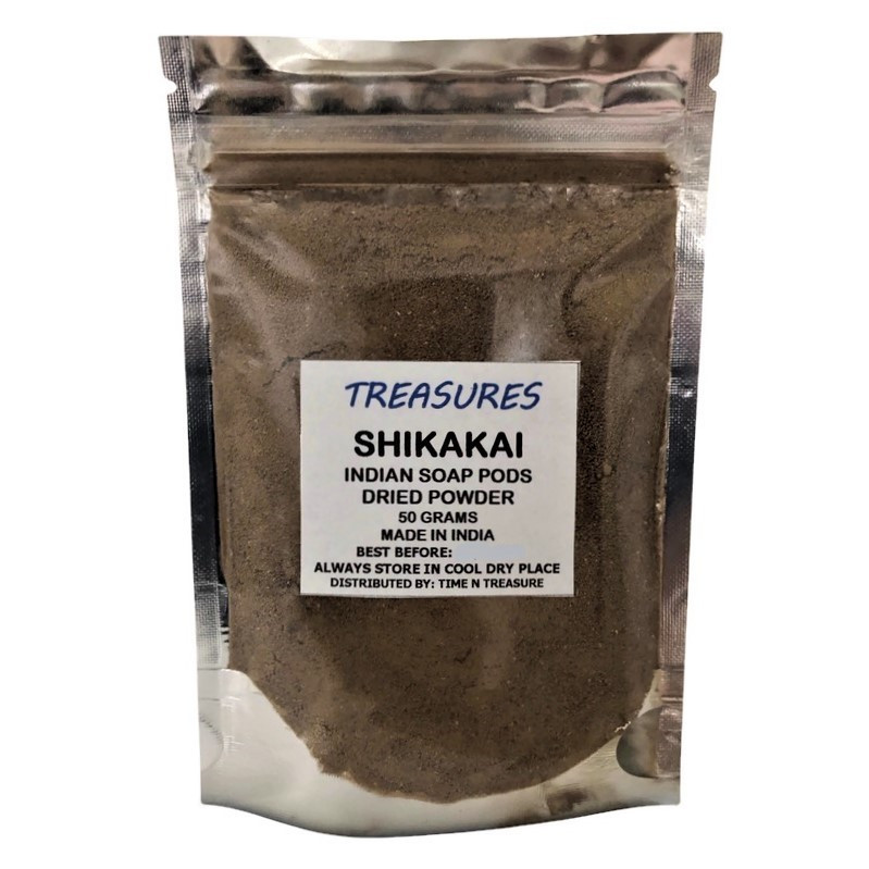Treasures Shikakai - Dried Powder - Indian Soap Pods - 100% Pure From ...