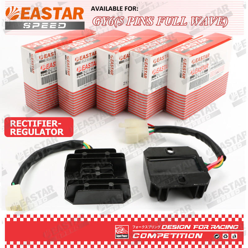GY6-5 Wire Rectifier-Regulator(5 Pins FULL WAVE) Direct Supplier ...