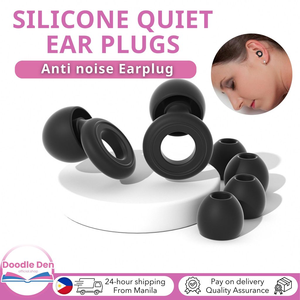 Soundproof earplugs silicone immersive noise reduction earplugs ...