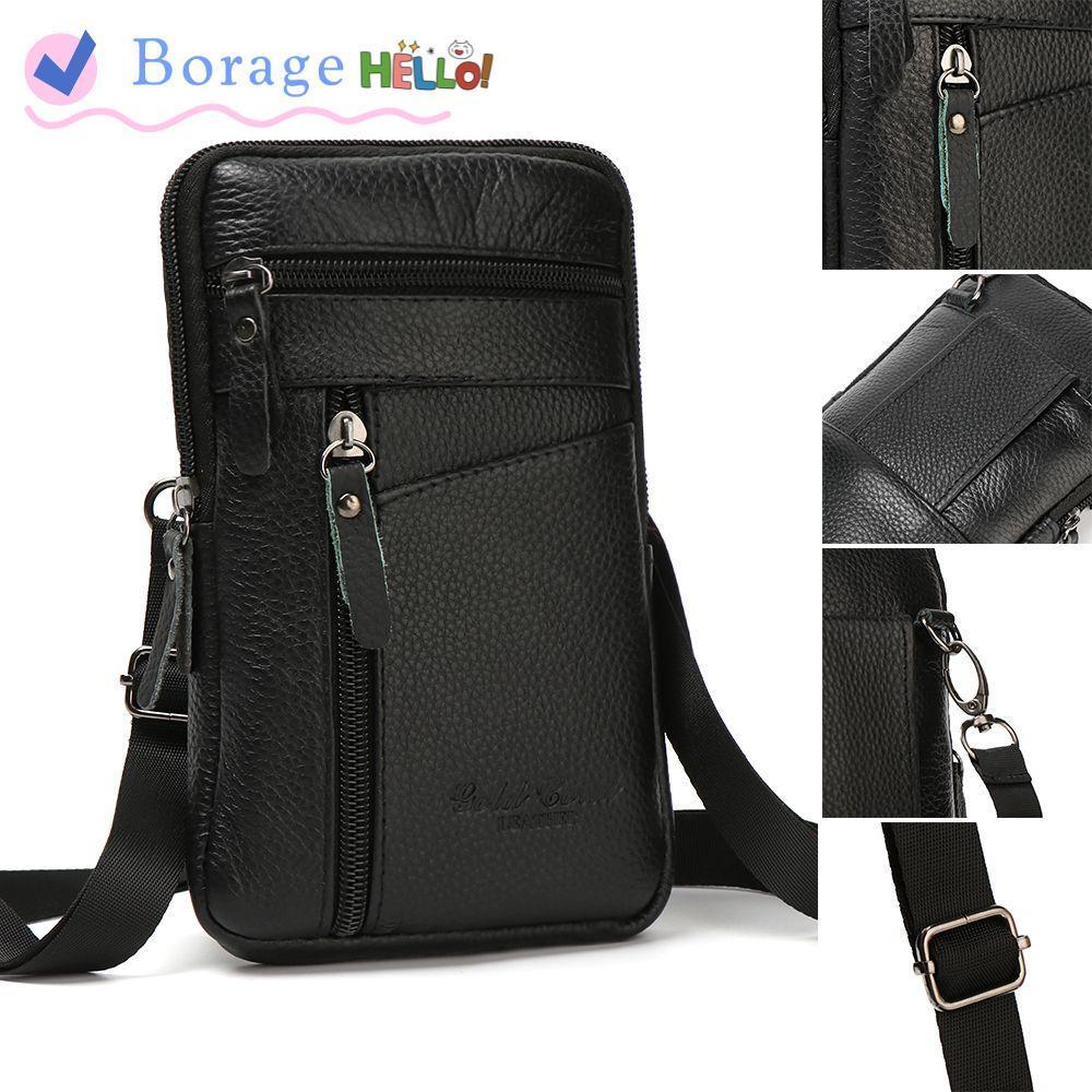 BORAGE Casual Shoulder Bag Waterproof Phone Pack Messenger Bag Small ...